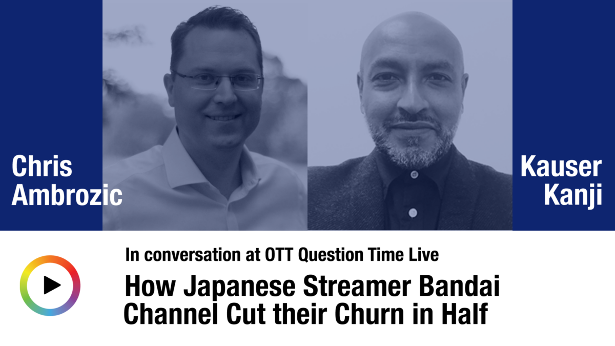 OTT Question Time Live 2023 - Real World Churn: How Japanese Streamer ...
